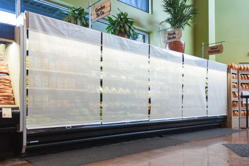 Night Blinds for Refrigerated Display Cases & Chillers | Night Covers ...